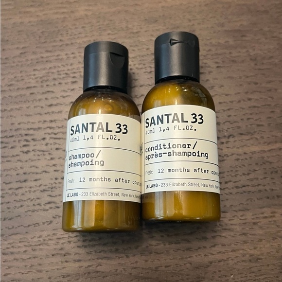 Le Labo | Hair | Le Labo Santal 33 Shampoo Conditioner Travel Size Set ...